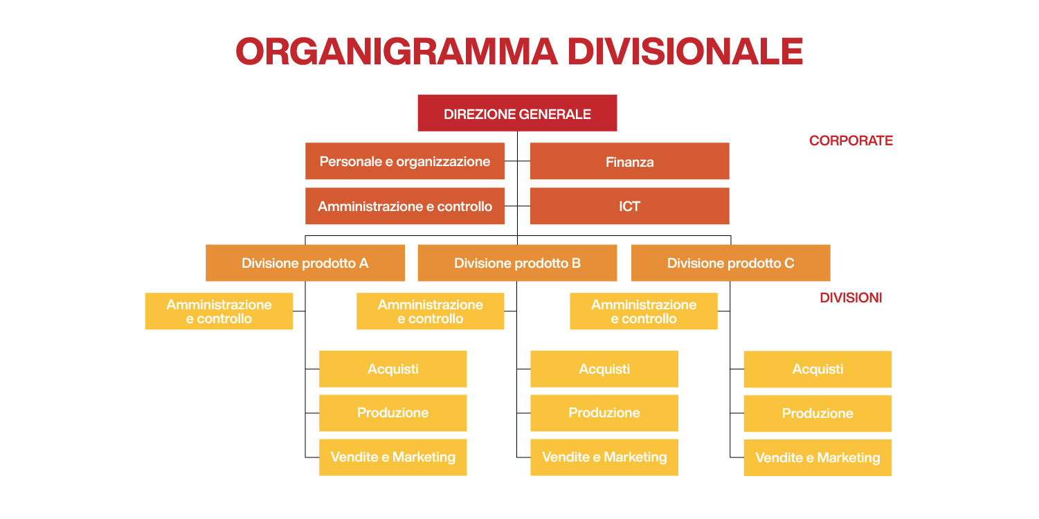 Organigramma aziendale: tipologie, esempi e come funziona